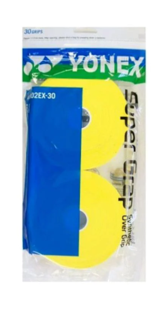 Yonex AC102EX-30 Super Grap (30 Wraps)(Yellow) | Badminton Corner